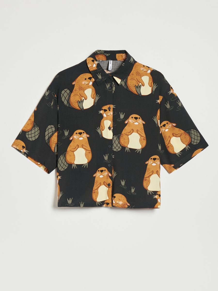 Cămașă cu mânecă scurtă Culoare multicolor - HOUSE - 102BZ-MC2