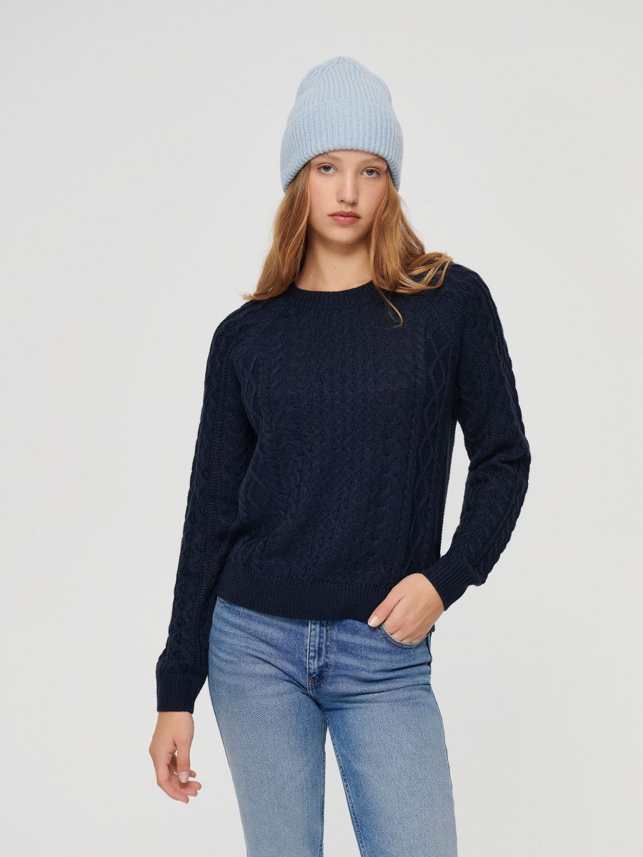 Pulover Barva navy - HOUSE - 6404W-59X