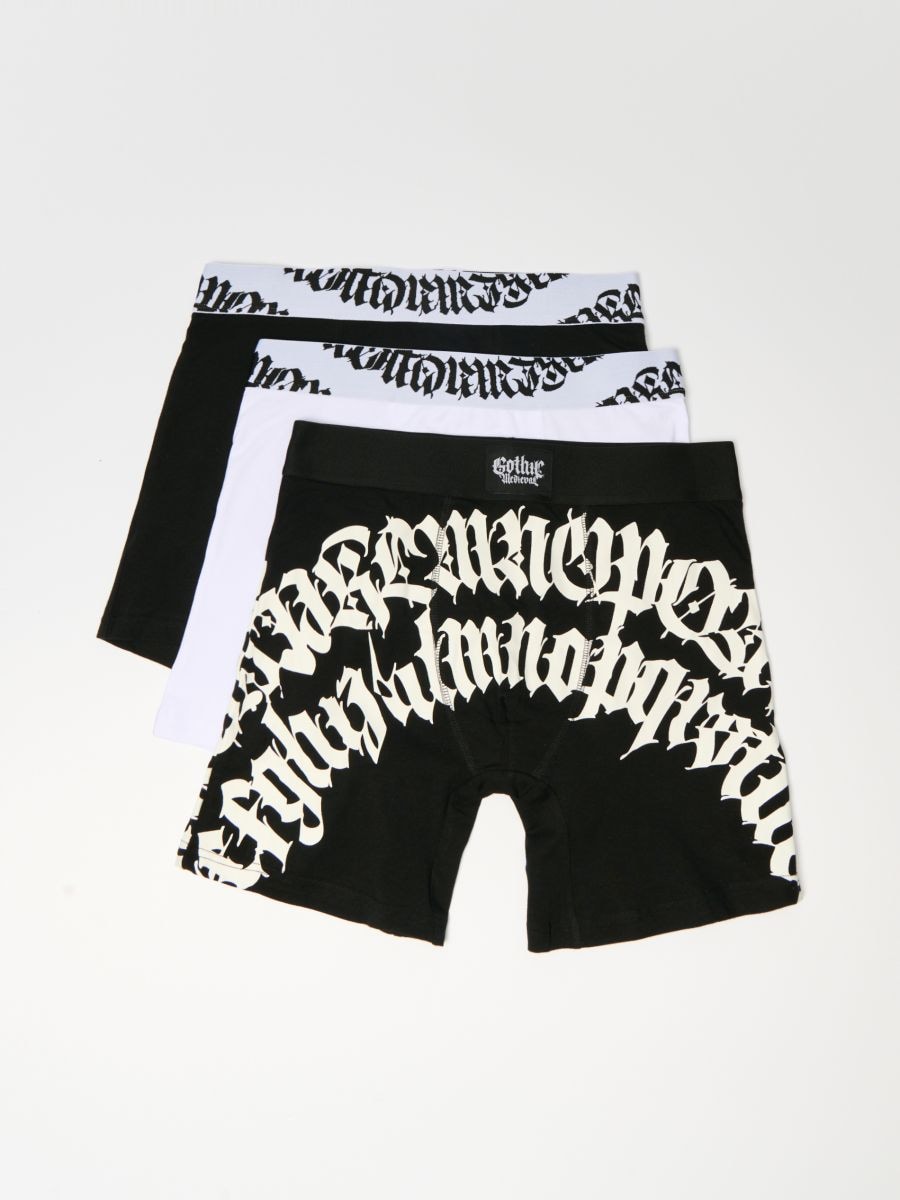 Set de 3 perechi de boxeri Culoare multicolor - HOUSE - 710CM-MLC