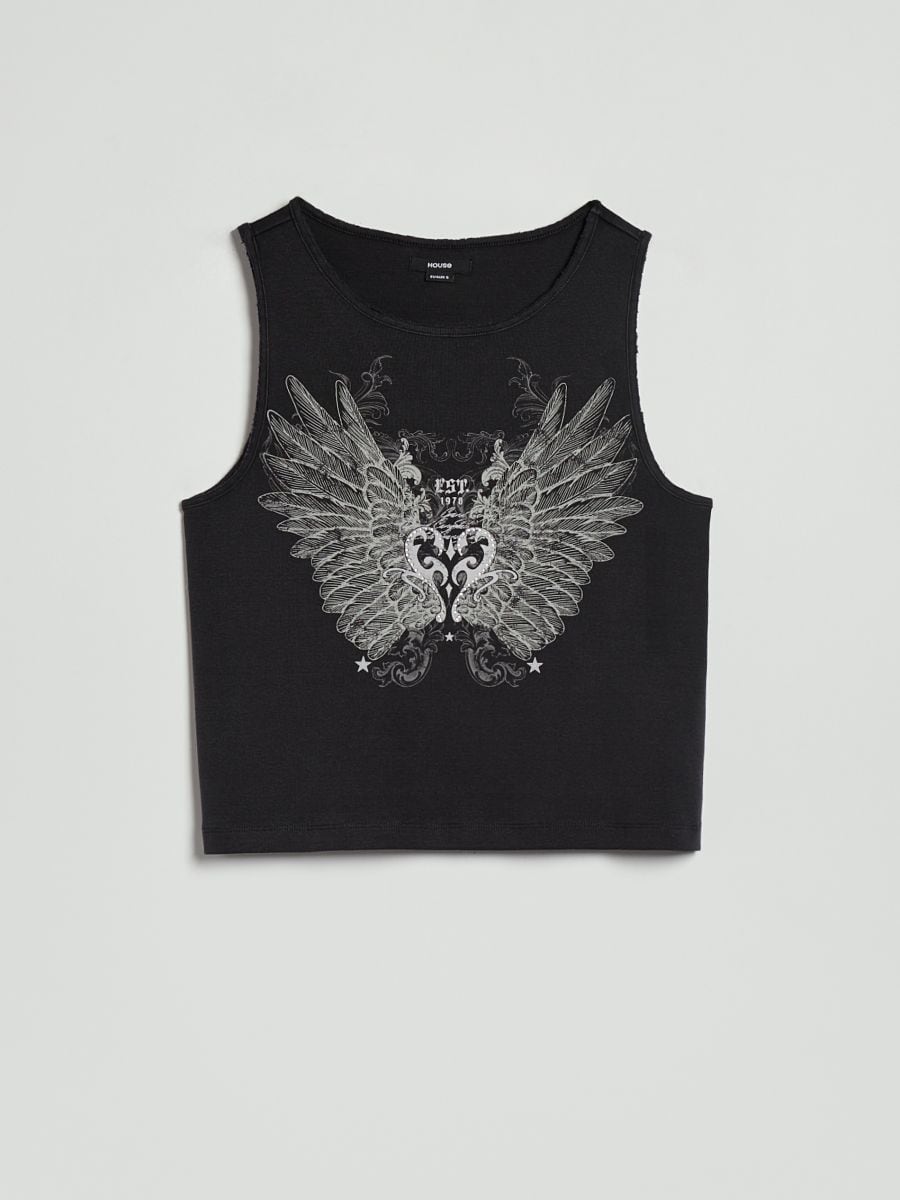 Top Farbe dunkelgrau - HOUSE - 808BS-90X