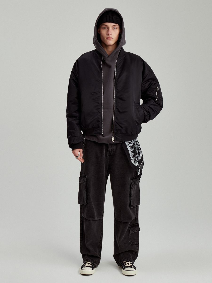 Pantalón vaquero straight fit Color negro - HOUSE - 885BG-99J