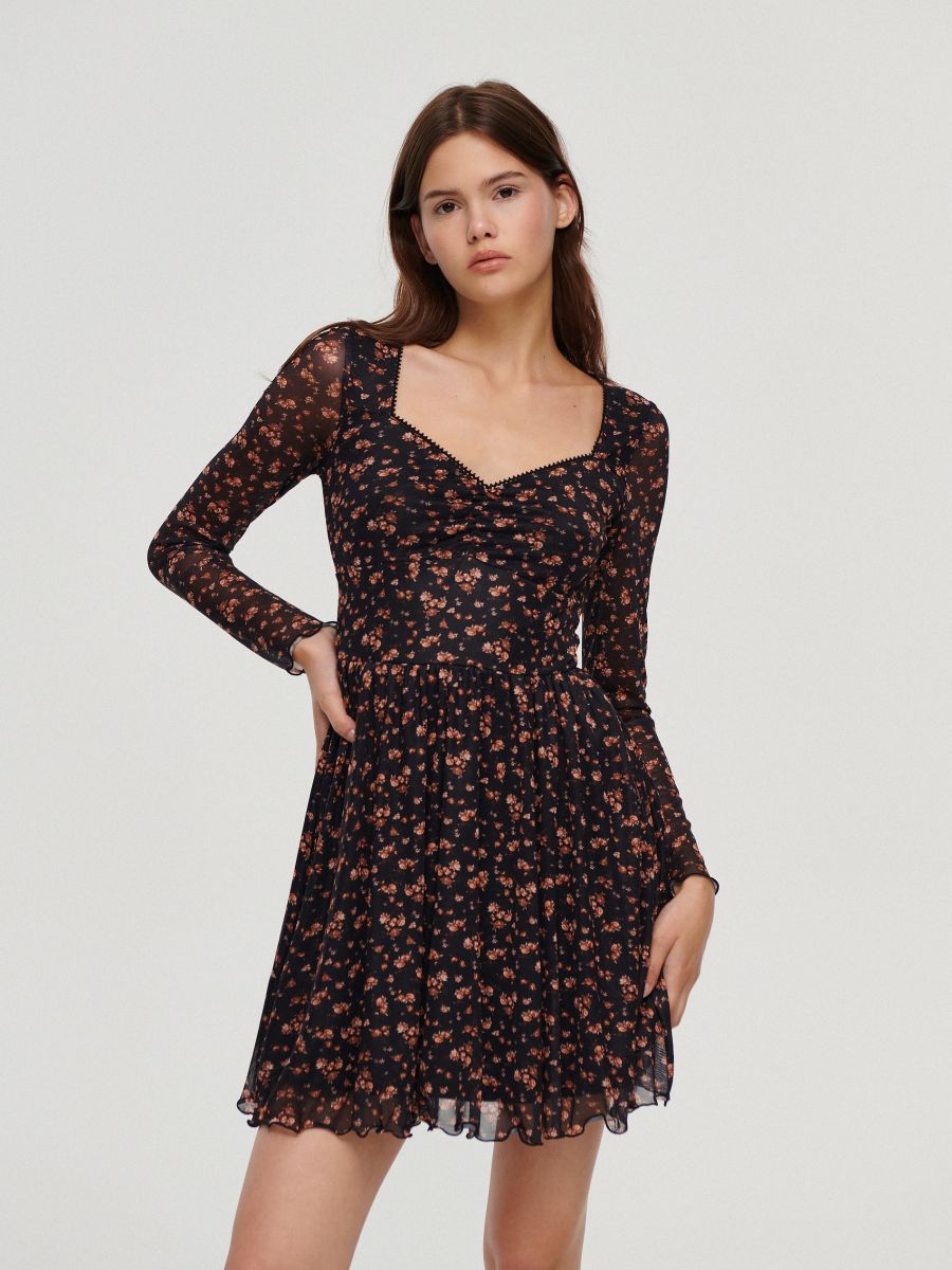 Rochie mini Culoare multicolor - HOUSE - 9635W-MLC