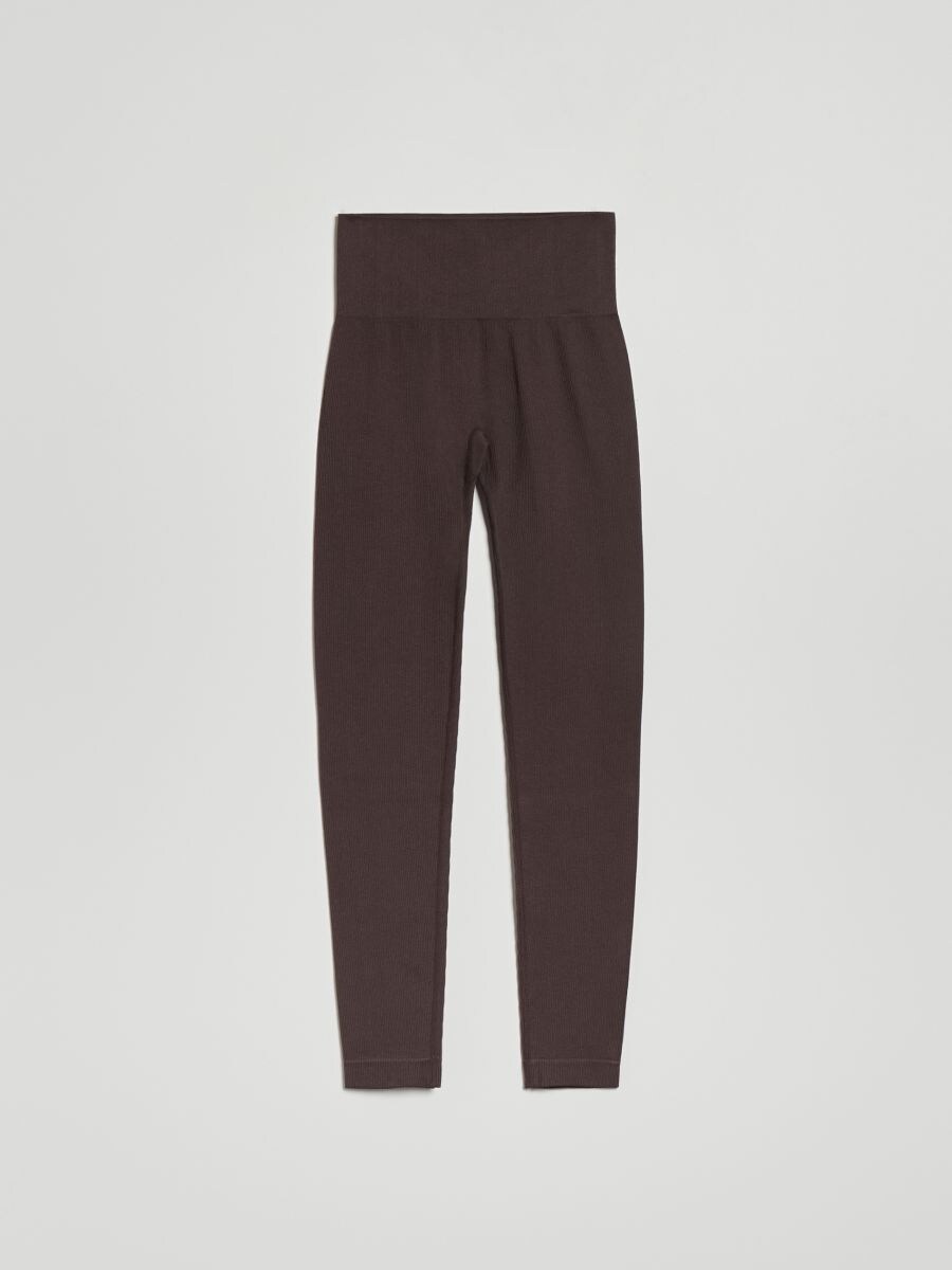 Helanke sa visokim strukom boja tamno braon - HOUSE - 996BS-89X